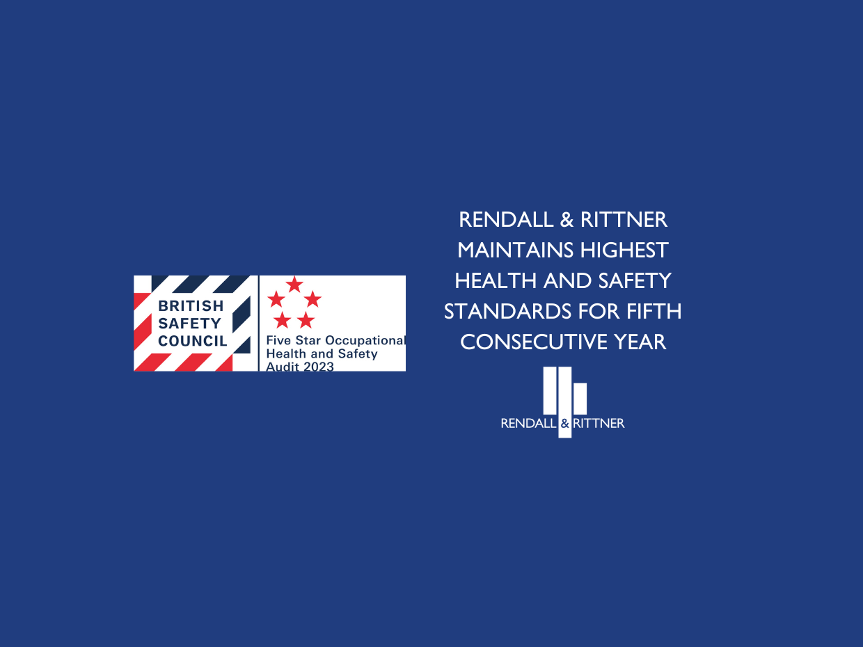Rendall & Rittner maintains highest health and safety standards for ...